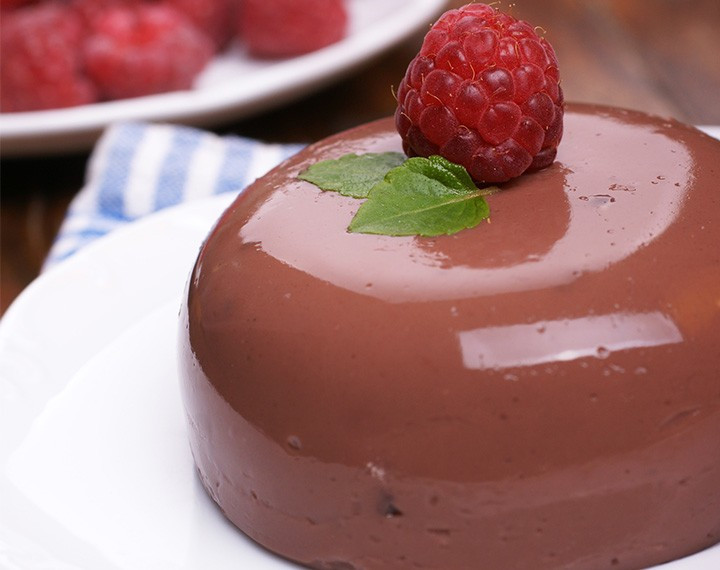 High-Protein Chocolate Flan - Cetofine 21